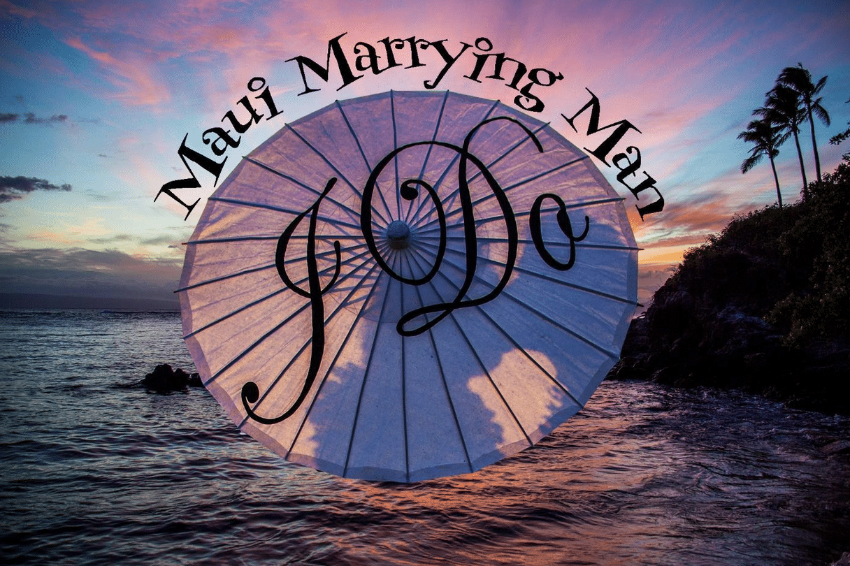 Get Your Marriage License - Maui Marrying Man